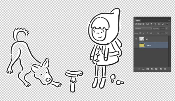 Quick Tutorial: How to Remove a Background from Line Art in Photoshop ...